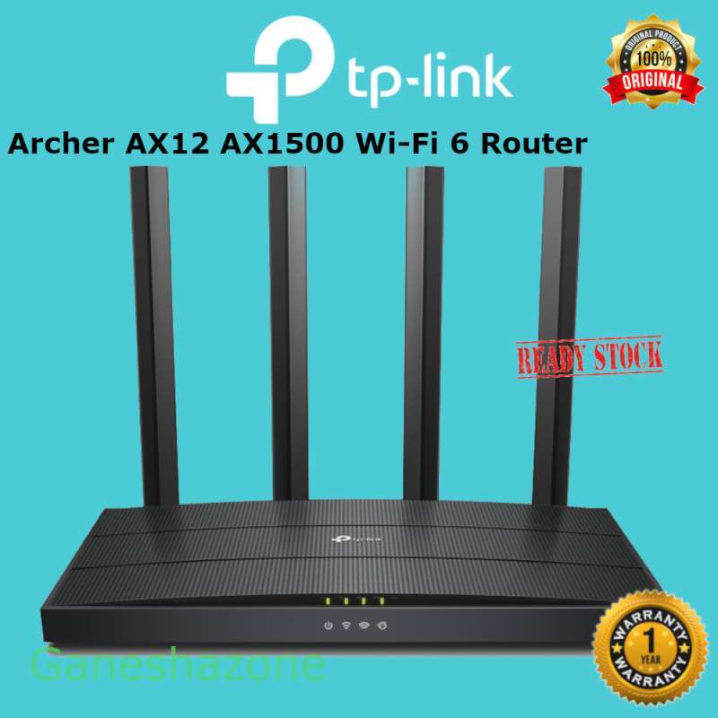 Jual TP-Link Archer AX12 AX1500 Wi-Fi 6 Router di Seller Ganesha ...