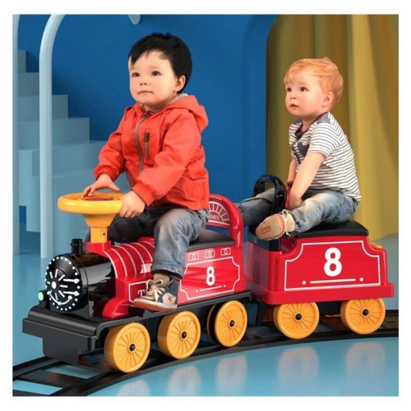 Promo Kereta Api Anak / Kids Train / Mobil Aki Anak Model Kereta ...