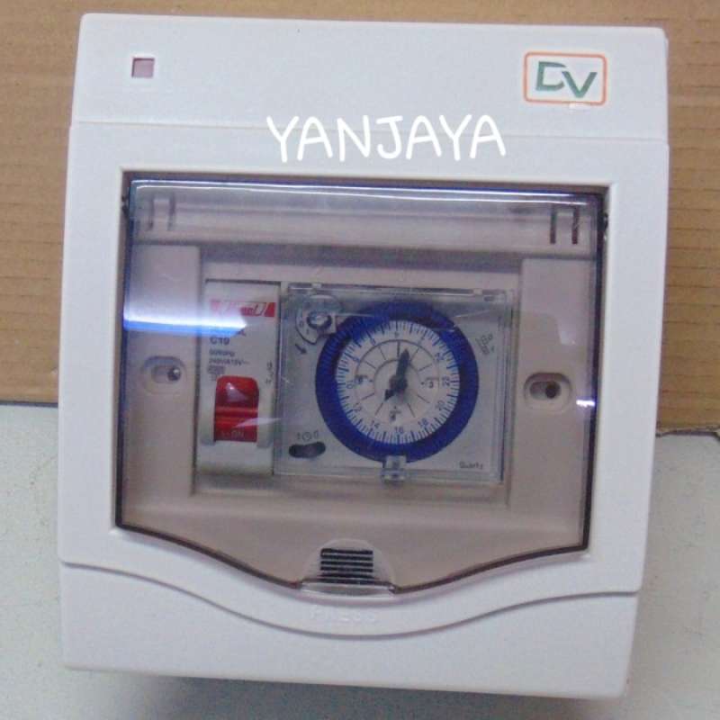 Promo Panel Timer Otomatis Lampu 24jam Timer Model Theben Sul181d