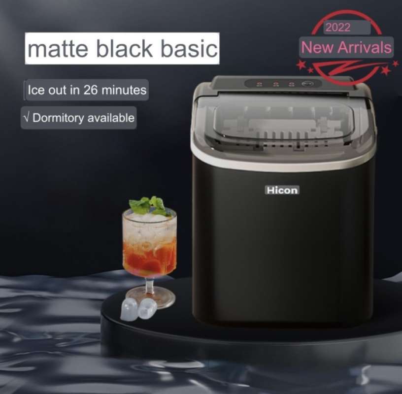 Promo Hicon 16M Mesin Es Batu Ice Maker Cube Machine Ice Cream Hzb - 16 ...