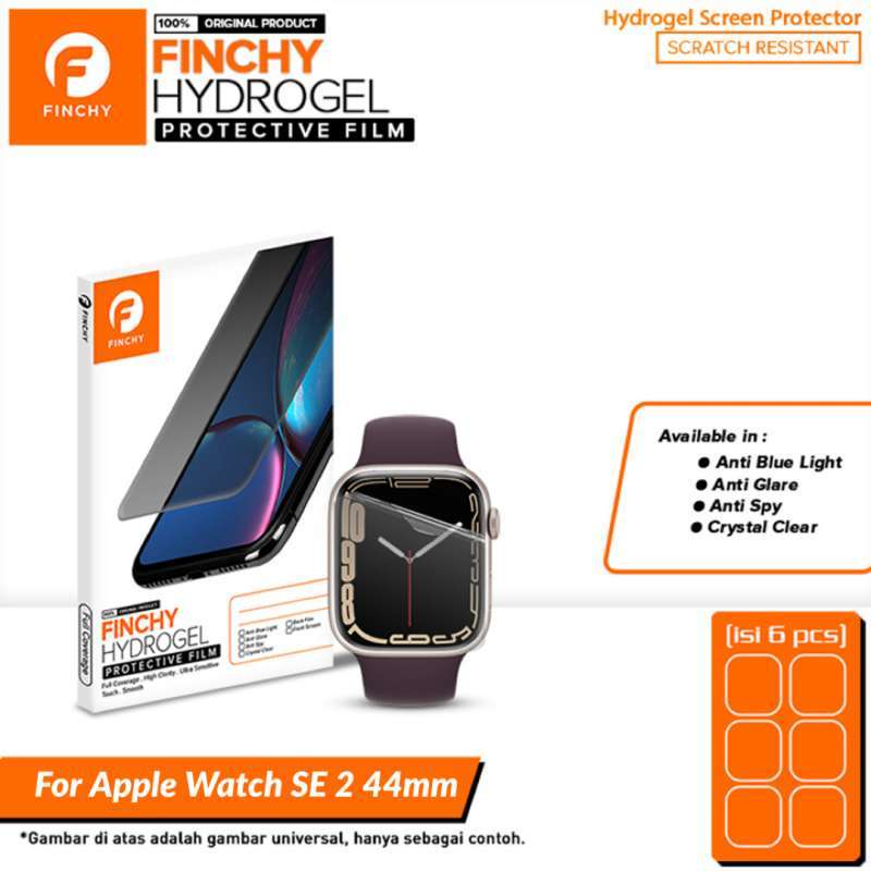 Promo Finchy Anti Gores Apple Watch SE 44mm Hydrogel Premium Screen ...