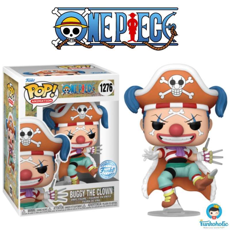 Jual Funko Pop! Animation One Piece - Buggy The Clown [exclusive] #1276 ...