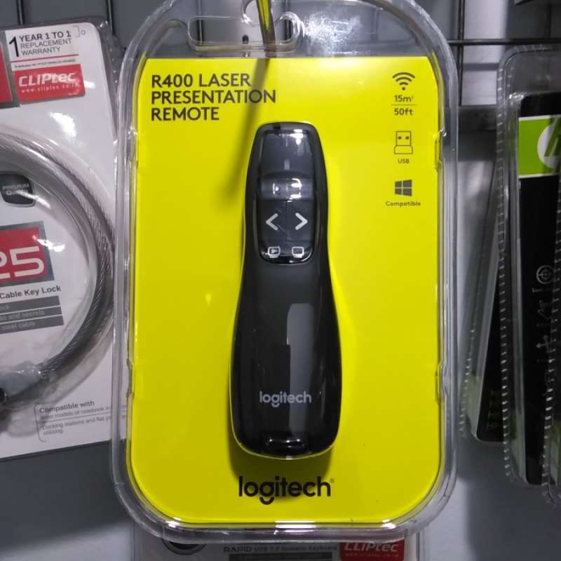 Promo Laser Pointer Presentasi Powerpoint Logitech R400 Wireless ...