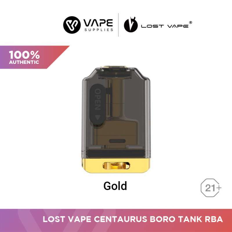 Jual Lost Vape Centaurus Boro Tank RBA Authentic - Gold Brown di Seller ...