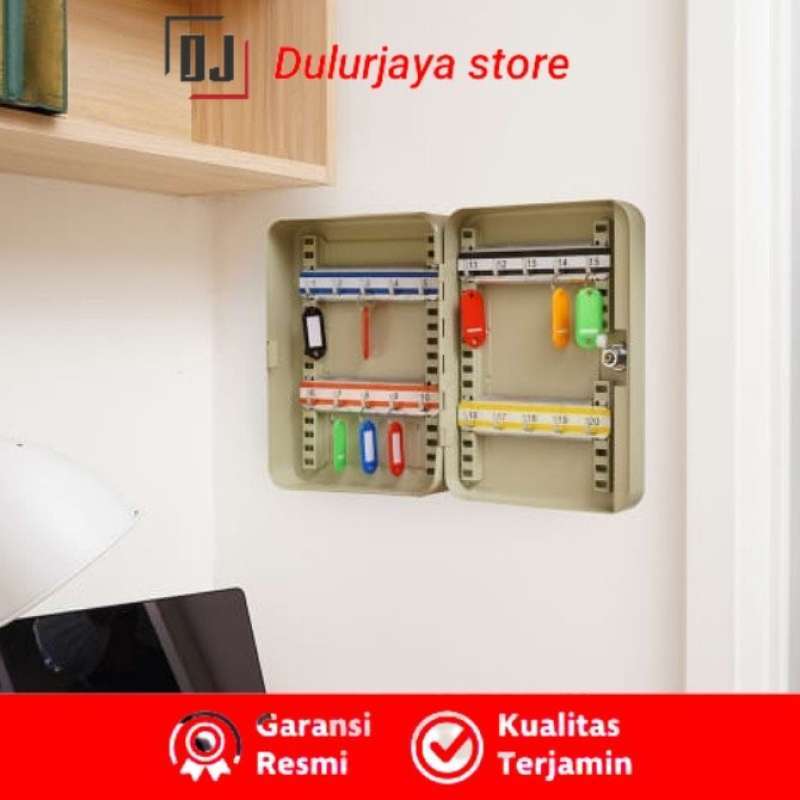 Promo Krisbow Key box Kotak Kunci Berdaya Tampung 20 Kunci - Krem ...