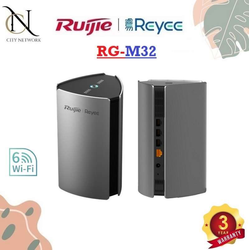 Jual Ruijie Rg-m32 Ax3200 Wi-fi 6 Dual-band Gigabit Mesh Router Di ...