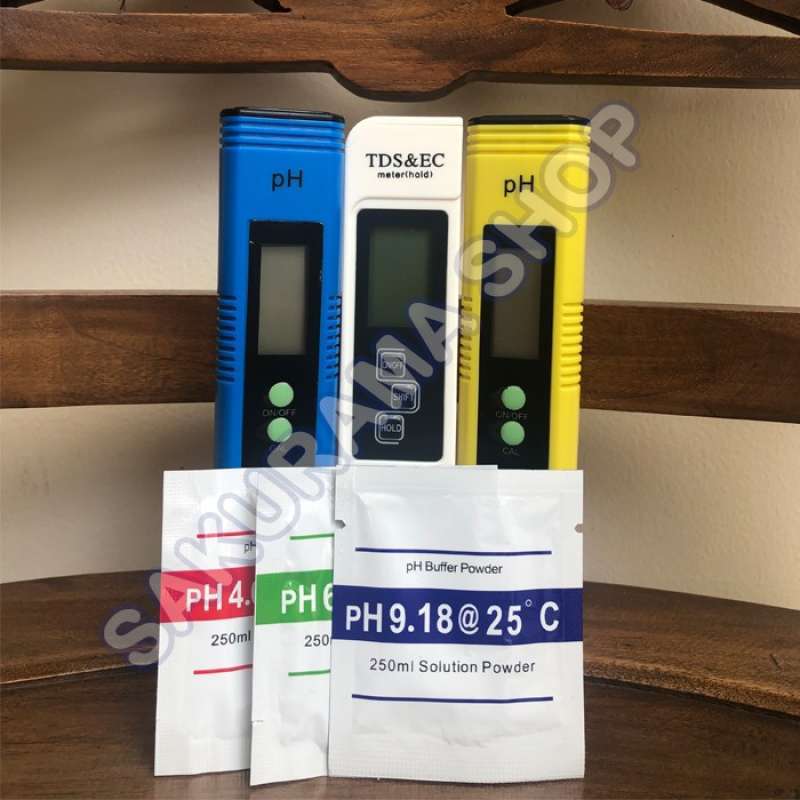 Promo pH Meter Auto dan TDS EC Meter|Alat Ukur Air Hidroponik Digital ...