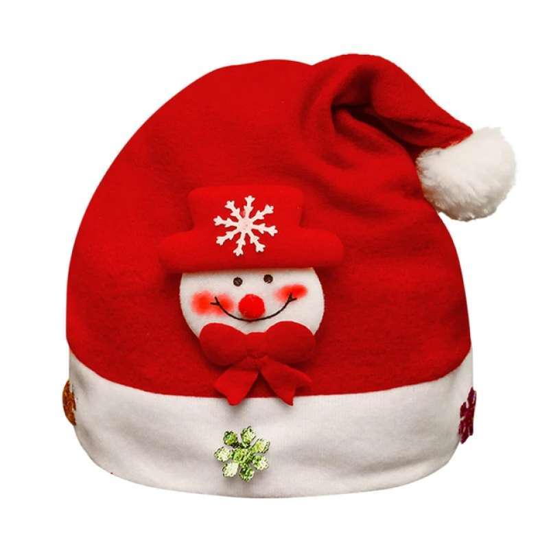 Jual Topi Santa Claus/topi Christmas/santa Hat/xmas Hat Di Seller ...