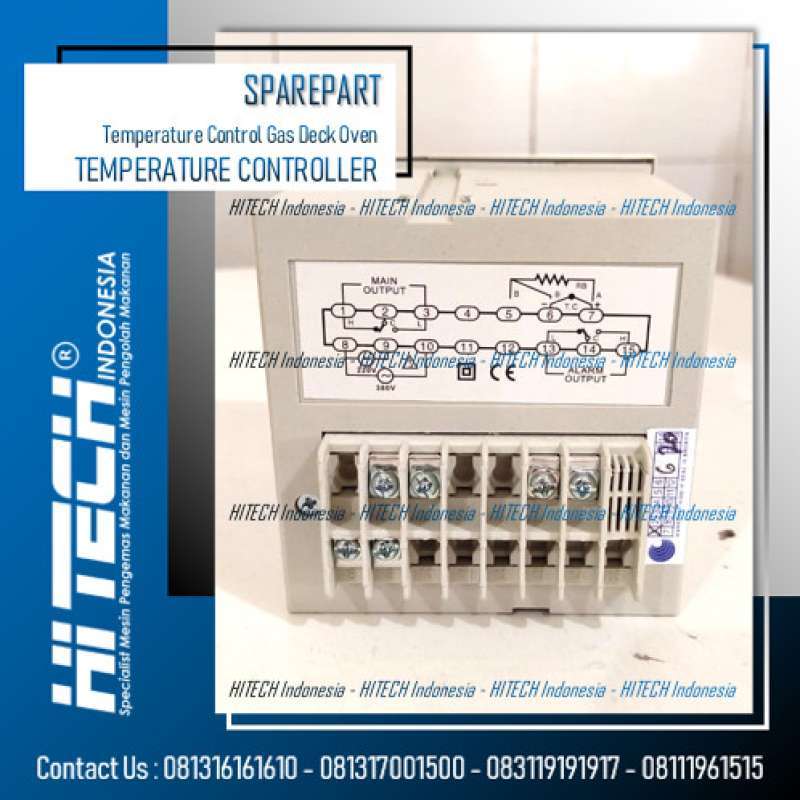 Promo Temperature Control Gas Deck Oven Otomatis Pengatur Suhu Oven ...