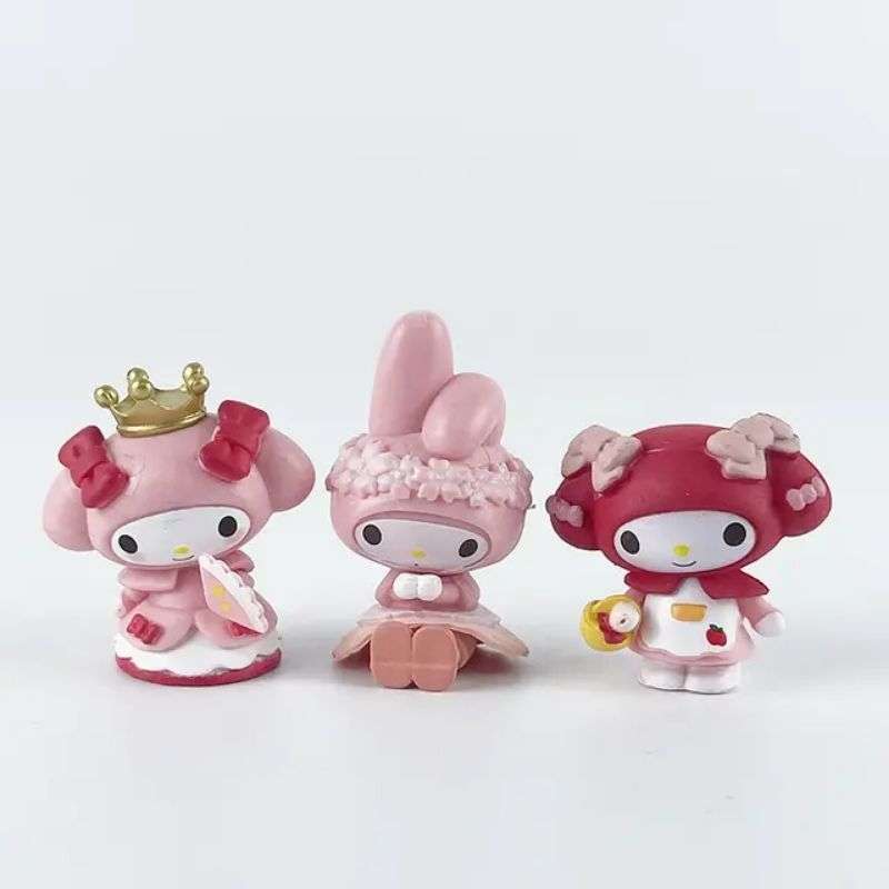 Promo Figure Mainan Blind Box Sanrio Melody Kuromi Figurine Diskon 25% ...