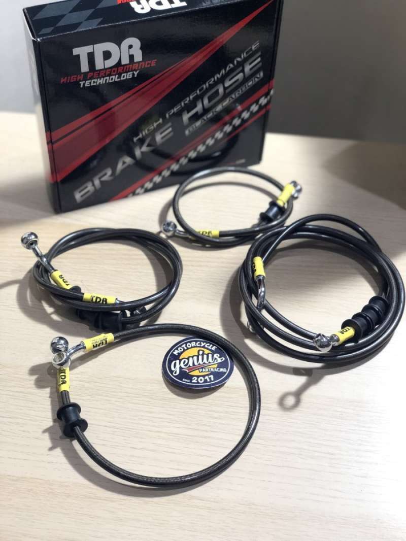 Jual Selang Rem TDR Yamaha Nmax ABS Black Carbon Series di Seller ...