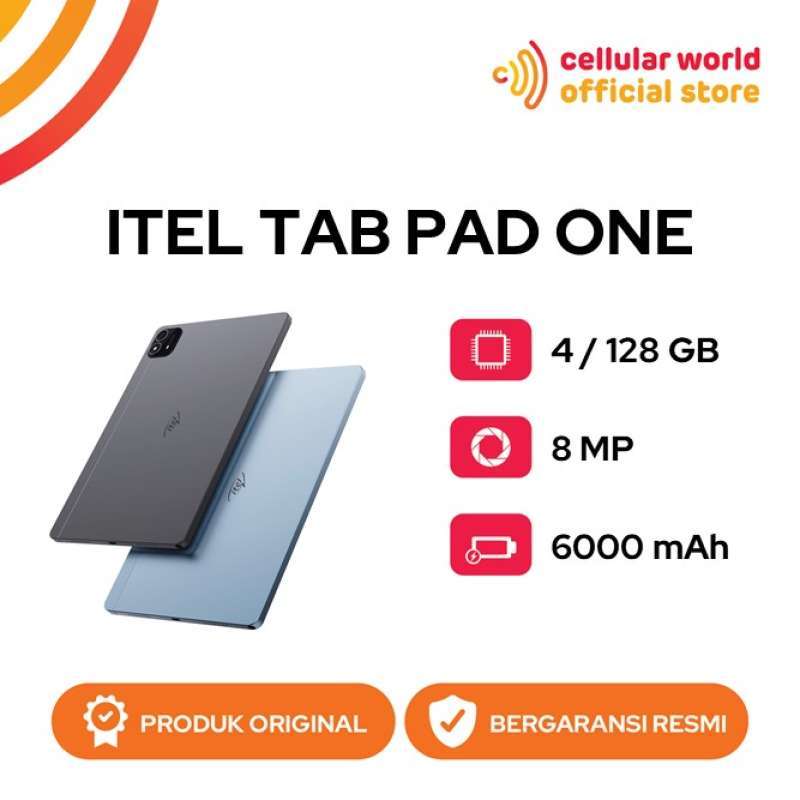 Jual Itel Tablet Pad One 4/128gb Garansi Resmi Di Seller Cellular World Official Store ...