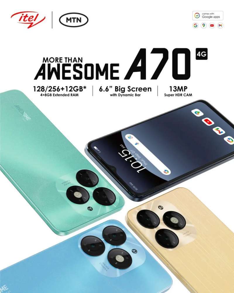 Jual Itel A70 Ram 3/128gb Garansi Resmi Di Seller Cv.gardencell - Cv ...