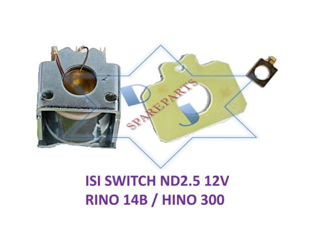 Promo ISI SOLENOID SWITCH RINO 14B HINO 300 12V Diskon 29% di Seller ...