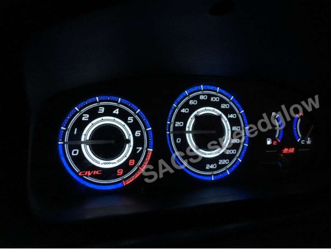 Promo Panel Speedometer Custom Real Indiglow Mugen Estilo Genio Diskon ...