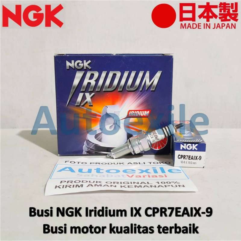 Jual Busi Motor NGK IRIDIUM IX CPR7EAIX-9 Japan Asli Original Spark Plugs Honda C125 Super Cub ...