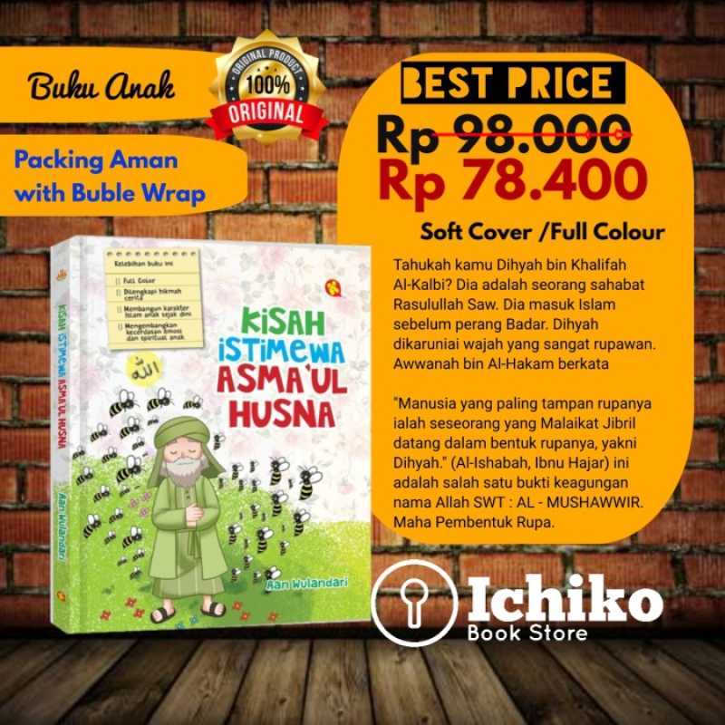 Promo Buku Kisah Istimewa Asmaul Husna / Al Kautsar ORIGINAL Diskon 27% di Seller Onic Shop ...