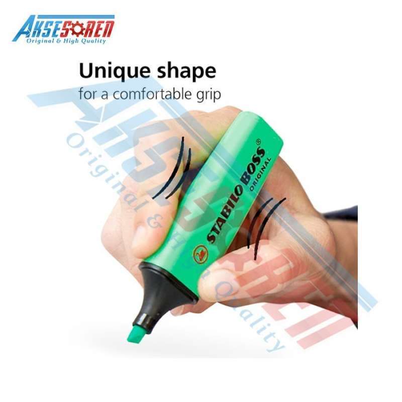 Jual Stabilo Boss Highlighter Penanda Warna [original] / Spidol Marker ...
