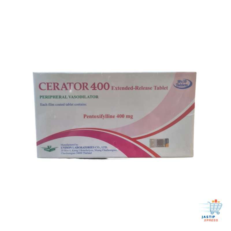 Jual Cerator 400mg 100 Tablets Di Seller Jatip Xpress - Tanjung Duren Selatan, Kota Jakarta ...