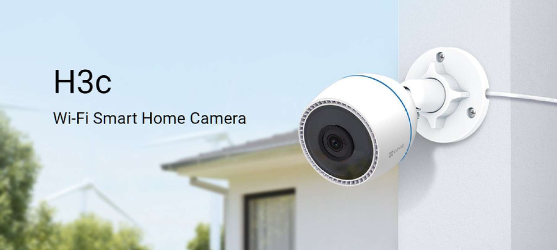 Promo Ezviz H3c 2mp 1080 Ip Camera Outdoor Cctv Wifi Smart Home Color ...