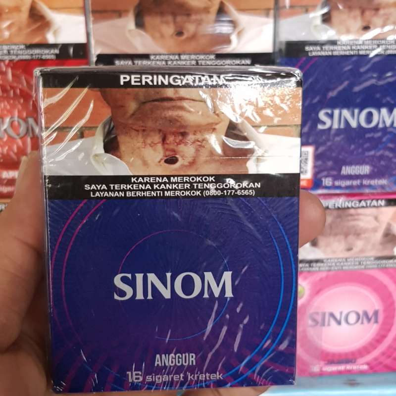 Jual Rokok SINOM ANGGUR - GRAPE 16 Batang kretek di Seller Dirgantara ...