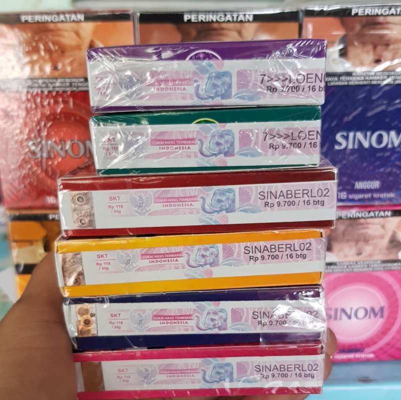 Jual Rokok SINOM ANGGUR - GRAPE 16 Batang kretek di Seller Dirgantara ...
