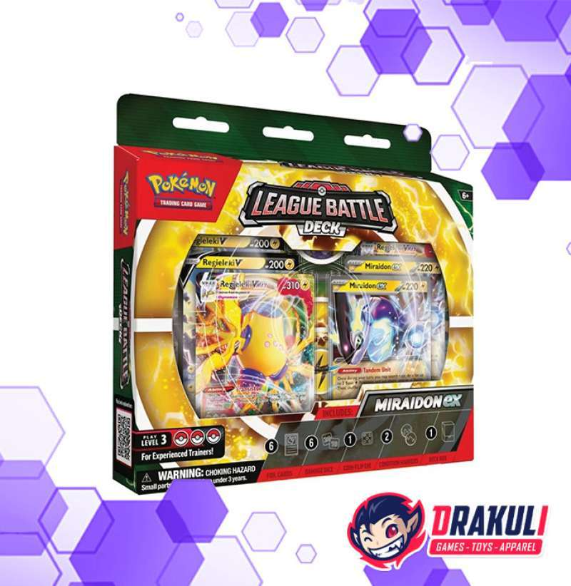 Jual Tcg Pokemon League Battle Deck - Miraidon Ex Di Seller Drakuli ...