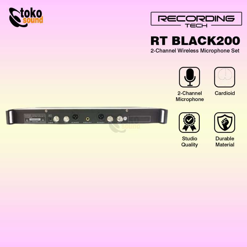 Jual Microphone Wireless Recording Tech Original, Murah & Diskon Juni ...