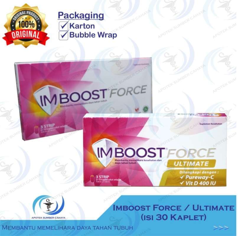 Imboost Force Ultimate 30 Lengkap Harga Terbaru April 2024 | Blibli