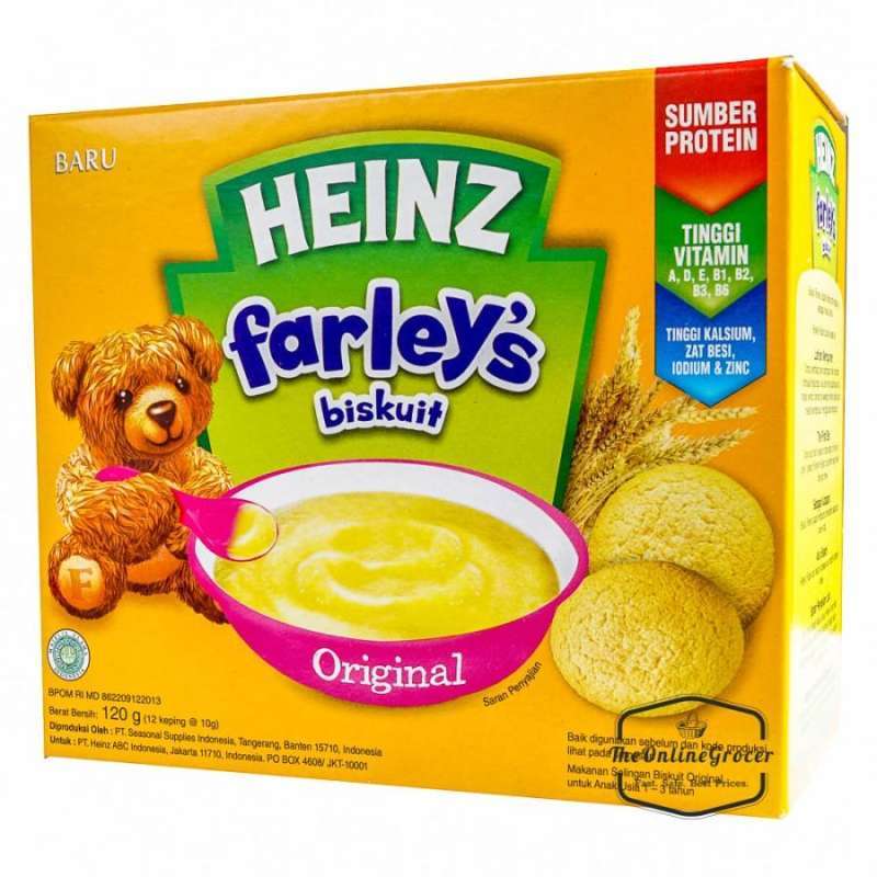 Jual Heinz Farley's Biscuits 120gr Biskuit Bayi Farley's di Seller The Online Grocer - Kembangan ...