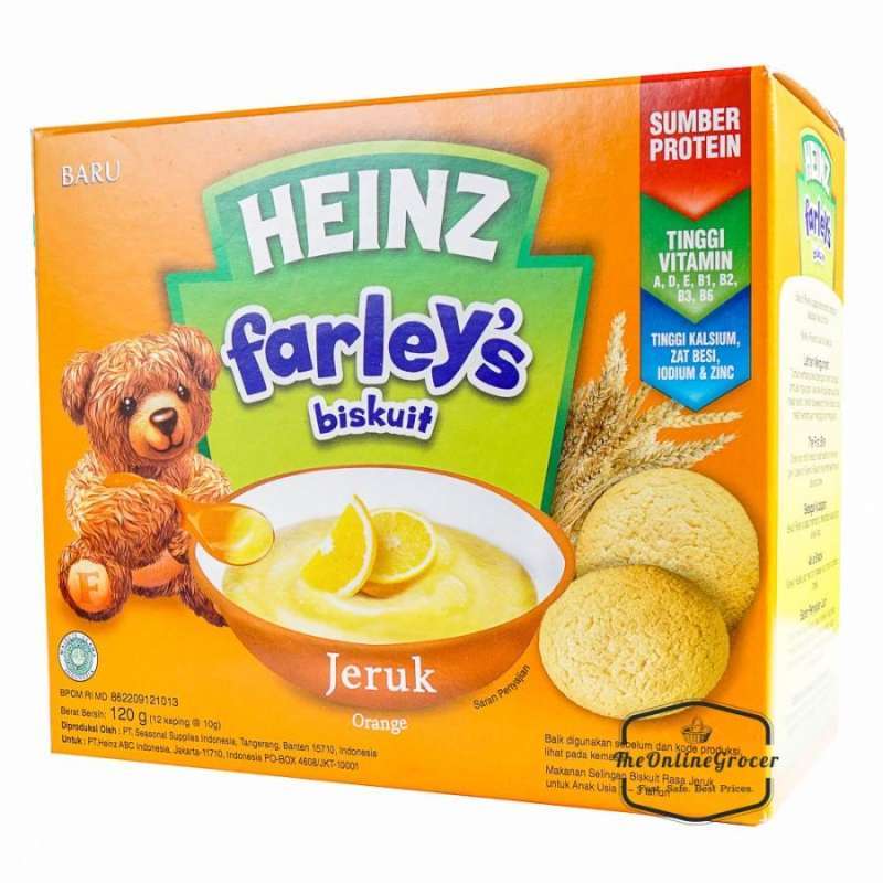 Jual Heinz Farley's Biscuits 120gr Biskuit Bayi Farley's di Seller The Online Grocer - Kembangan ...