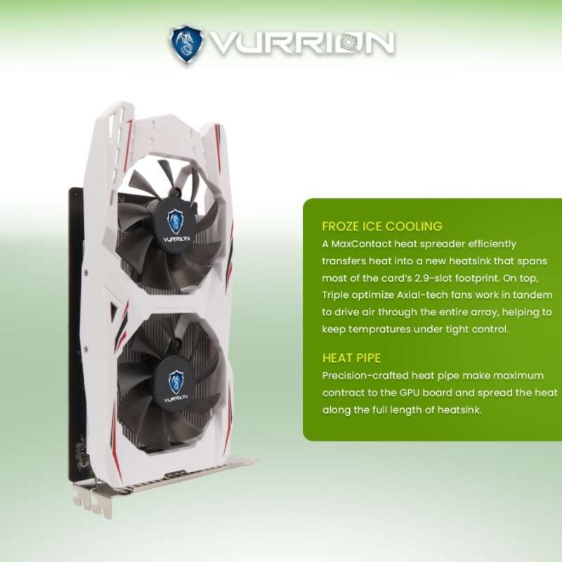 Jual VGA Vurrion Froztine Gtx 1050ti 4gb Ddr5 Di Seller ...