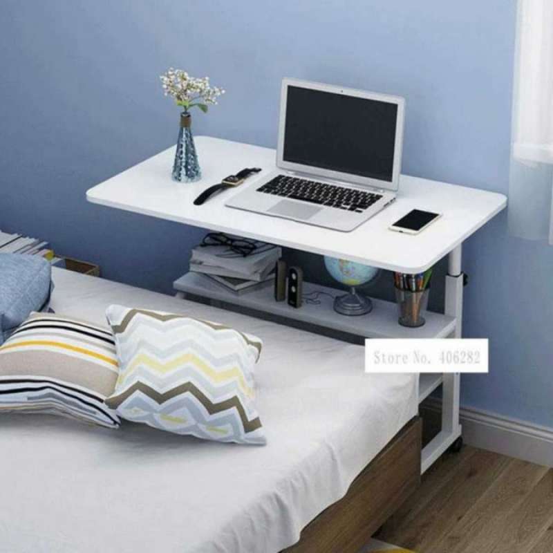 Jual Meja Dorong Roda Pasien Kamar Tidur Laptop Komputer Standing Sofa ...