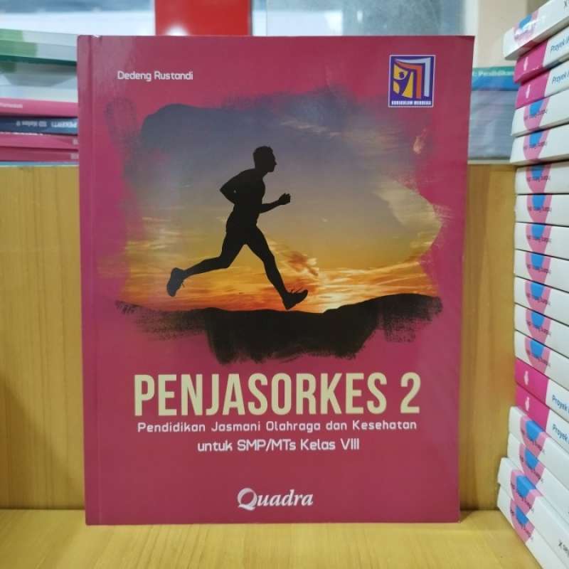 Promo Buku Penjasorkes PJOK SMP MTS kelas 1 7, 2 8 Kurikulum Merdeka Quadra Diskon 27% di Seller ...