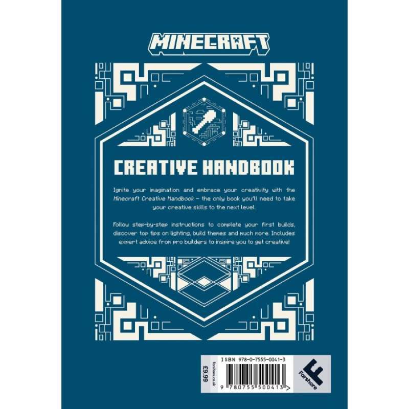 Jual Buku Import All New Official Minecraft Creative Handbook Di Seller ...
