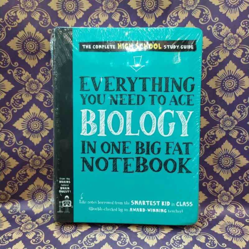 Promo everything you need to ace biology in one big fat notebook Diskon ... Promo everything you need to ace biology in one big fat notebook Diskon ...