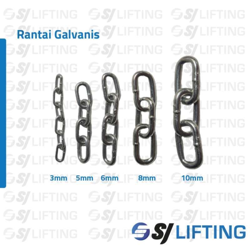 Promo Rantai Besi Galvanis 10mm - Tokosepuluh10 Diskon 50% Di Seller ...