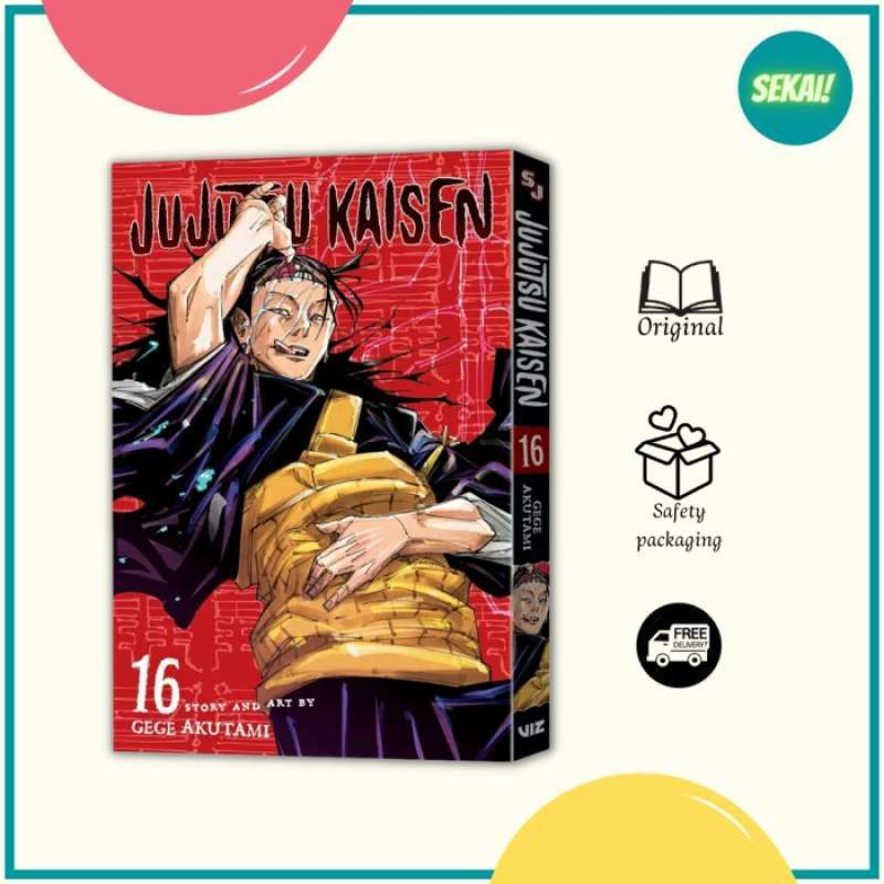 Promo Manga - Jujutsu Kaisen, Vol.16 - Gege Akutami Diskon 26% Di Seller Onic Shop - Harapan ...