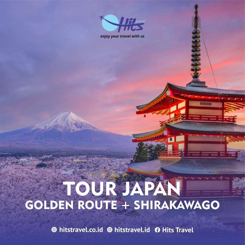 Jual Hits Travel - Paket Tour - 7d5n Shocking Sale Japan Golden Route ...