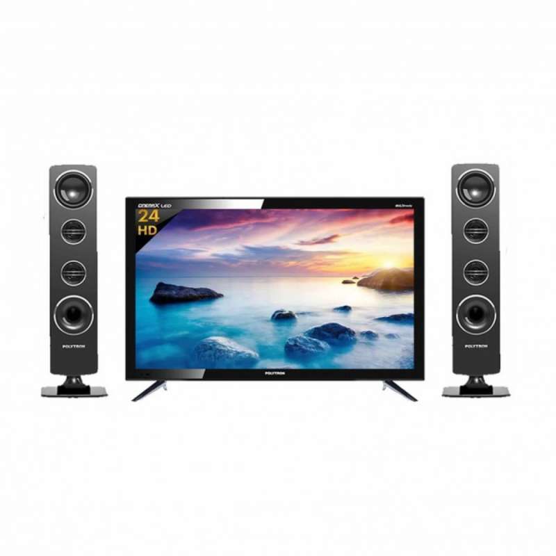 Promo Led Tv Polytron 24 Inch Digital Cinemax Sound Tower 24tv1855 ...