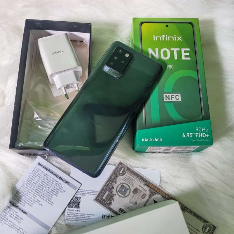 Promo INFINIX NOTE 10 PRO GARANSI RESMI Diskon 17% di Seller Alfastore ...