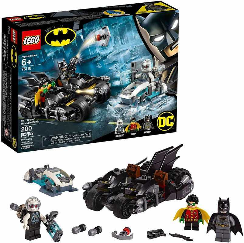 Jual LEGO DC Superheroes - 76118 Mr Freeze Batcycle Battle Set Building ...