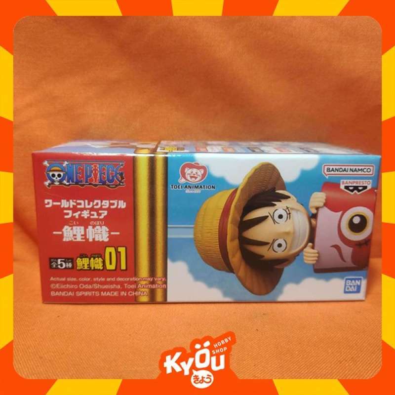 Promo WCF ONE PIECE CARP STREAMER LUFFY, ACE, SABO, SHIRAHOSHI, JINBEI ...