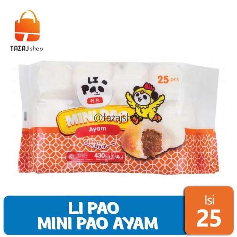 Jual Li Pao Mini Pao Ayam 430gr - Isi 25pcs Di Seller Tazaj Shop ...