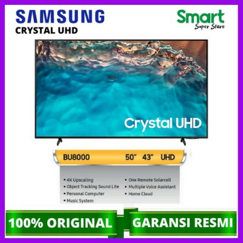 Promo SAMSUNG UA50BU8000 50 Inch Crystal UHD 4K Smart TV Diskon 33% di Seller Alfira Shop - Tugu ...