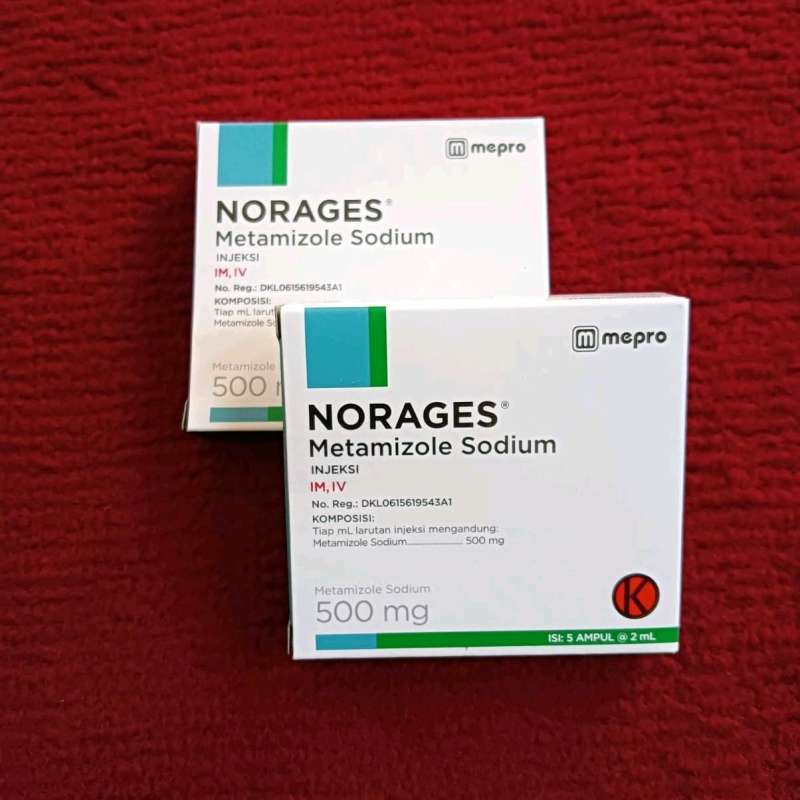 Jual Original jual { Norages injeksi exp 2025 } / box isi 5 ampul Ready ...