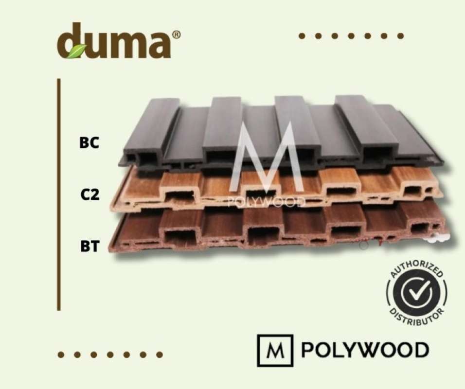 Promo Contempo Duma Wpc Premium Wall Panel Diskon 23% Di Seller Bento ...