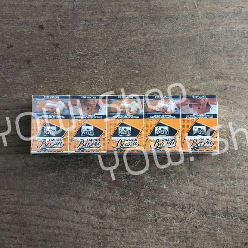 Jual Rokok Gajah Baru Kretek Isi 12 Batang Di Seller Yow! Shop ...