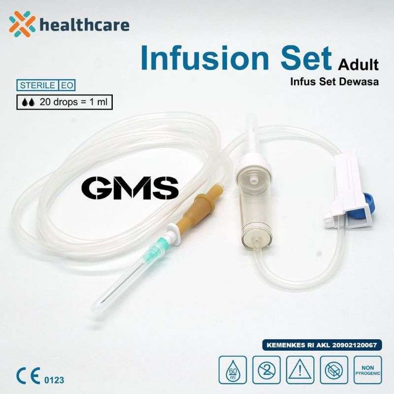 Promo Infusion Set Dewasa / Anak / Selang Infus / Alat Infus Diskon 2% ...