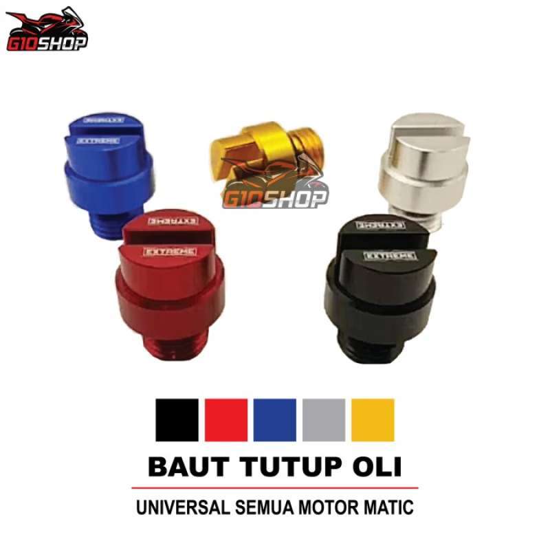 Promo Baut Tutup Oli Mesin Cnc Extreme Motor Lexi Diskon 23% Di Seller ...